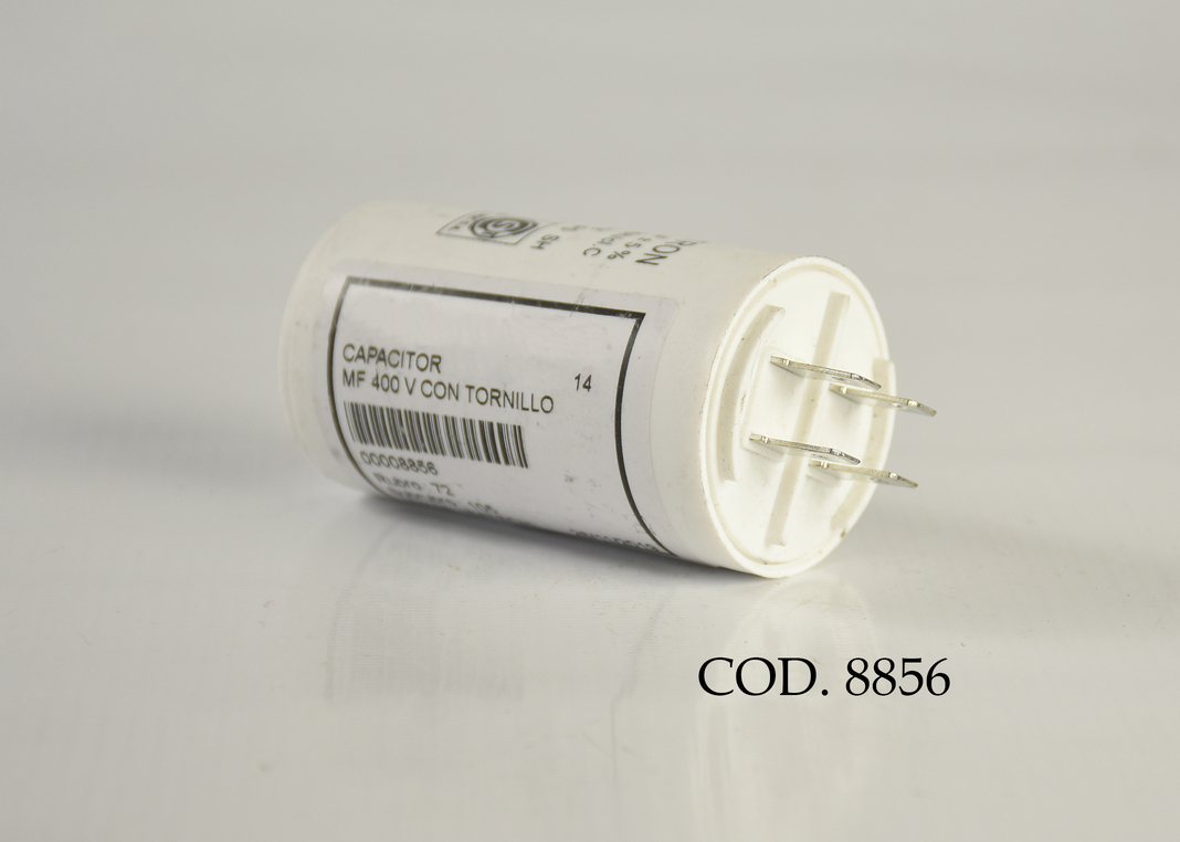 CAPACITOR CAPACITRON 14 MF 400 V CON TORNILLO - Service Italia